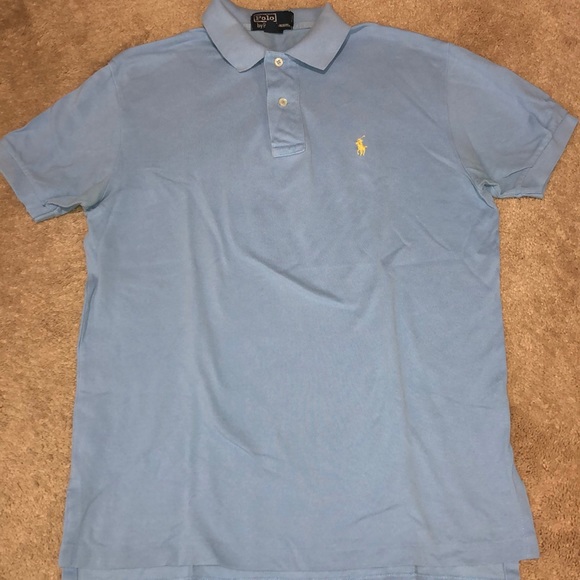 Polo Ralph Lauren | Shirts | Polo By Ralph Lauren Light Blue Polo ...